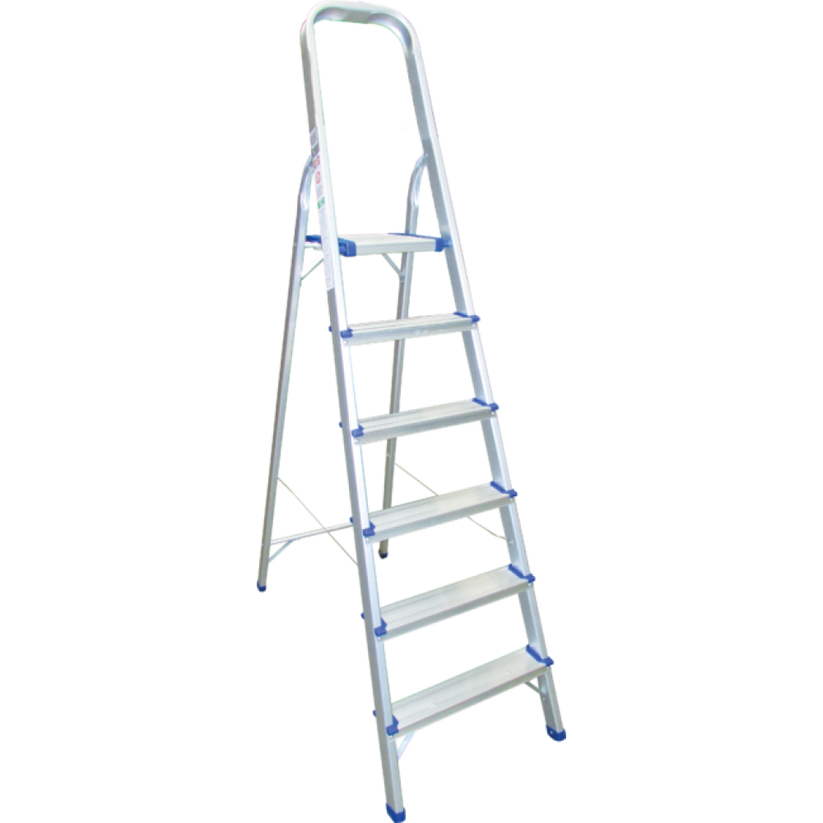 6 Step Aluminum Ladder – Discount DIY